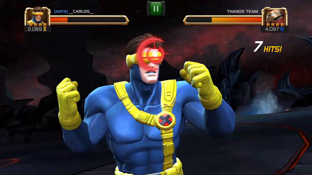 CYCLOPS VS HULK BUSTER - YouTube
