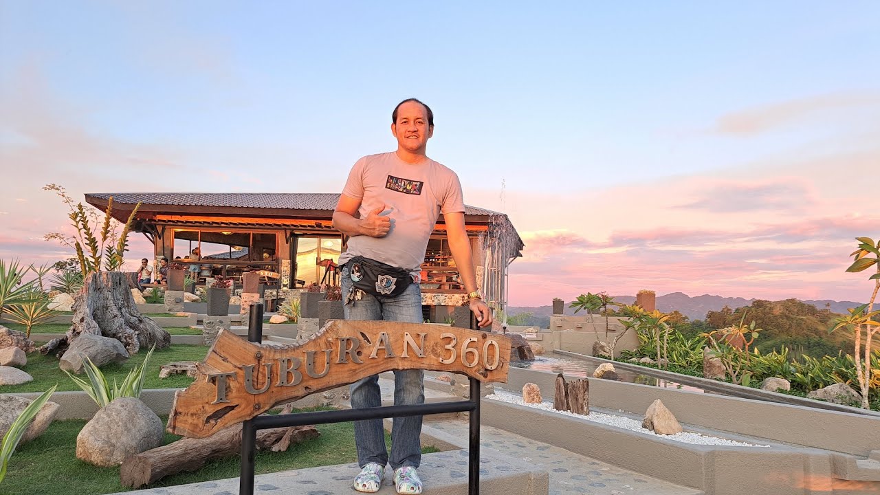 Tuburan 360 resto and view deck beautiful mountain 360 view - YouTube