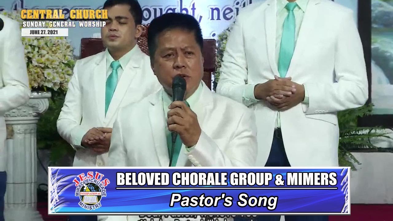 JMCIM | Pastor's Song | Chorale Group & Mimers | June 27, 2021 - YouTube