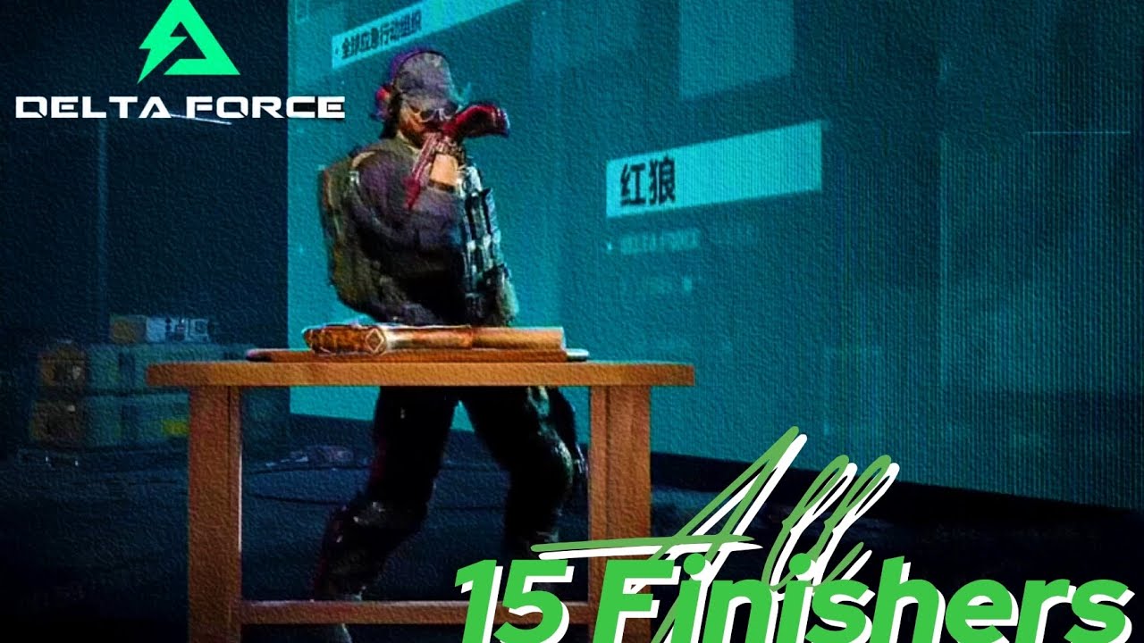 ALL 15 EMOTES IN DELTA FORCE 🔥 - YouTube