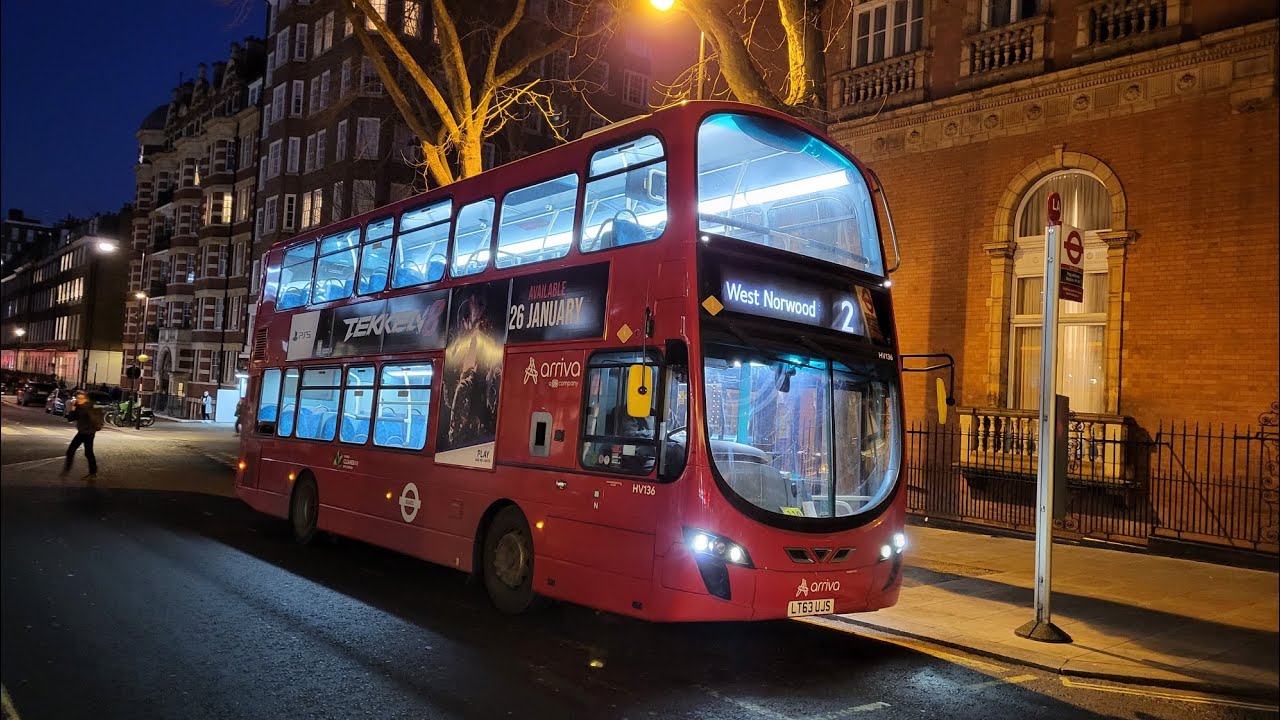 Full Route Visual. Route 2: Marylebone - West Norwood - YouTube