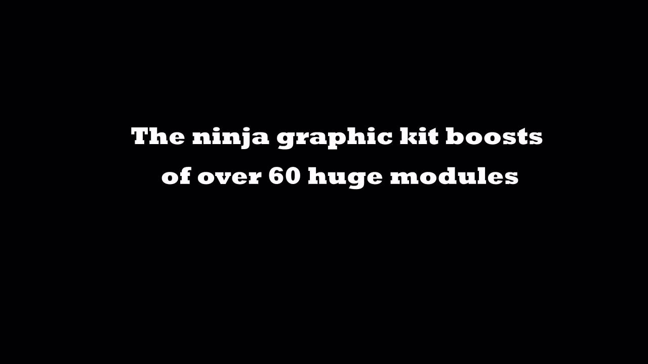 Ninja Graphics Kit - YouTube