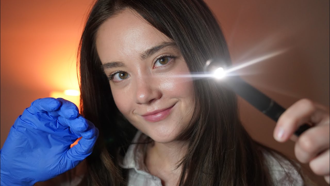 ASMR DOCTOR EXAM ROLEPLAY! Whispered - YouTube