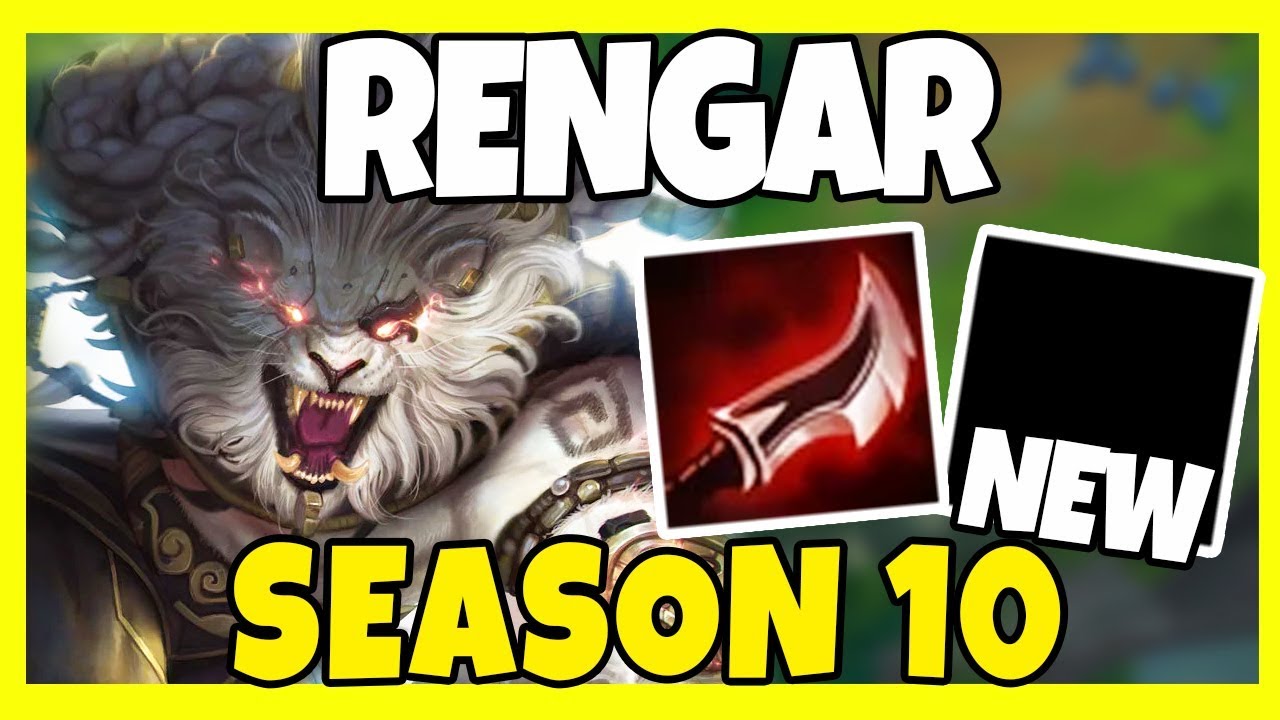 Rengar Season 10! Testing New Builds and the New Items! - League of ...