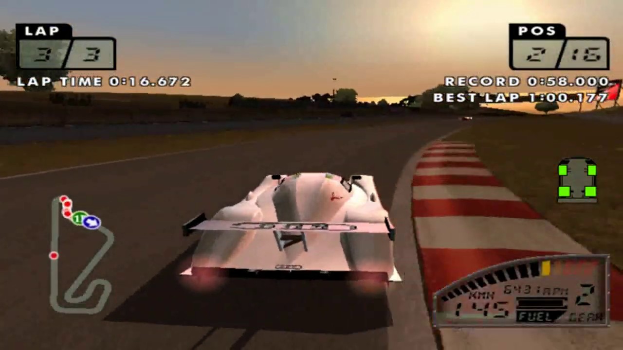 Test Drive Le Mans (DreamCast) Catalunya National - YouTube