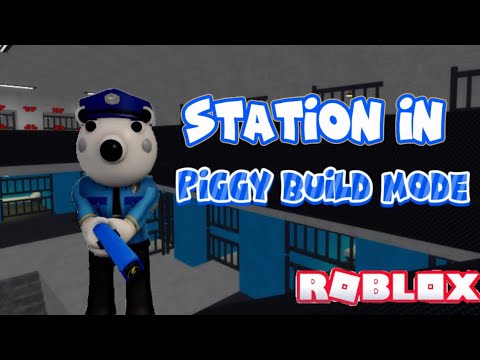 Escaping Station From PIGGY BUILD MODE - YouTube