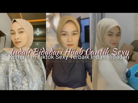 Pesona Indah Bidadari Goyang TT Imut Tembem Jilbab Style Hijab Comel anggun gemes mantul