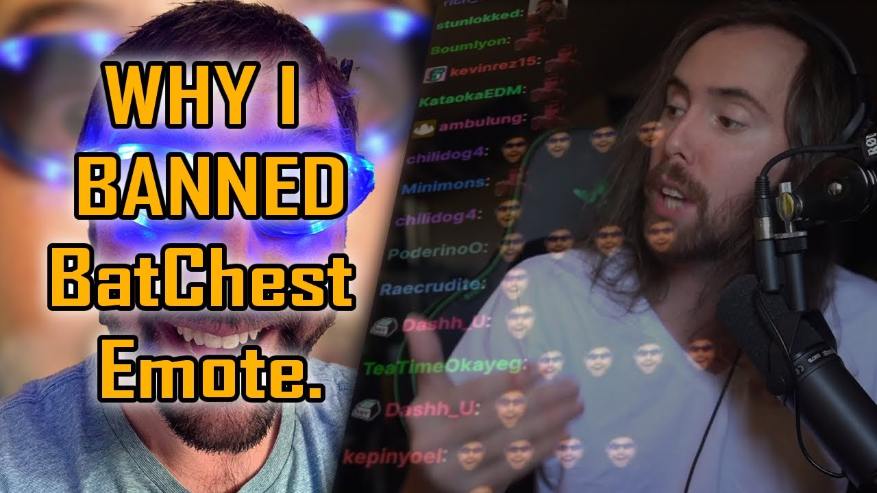 Why Asmongold banned the Batchest Emote - YouTube