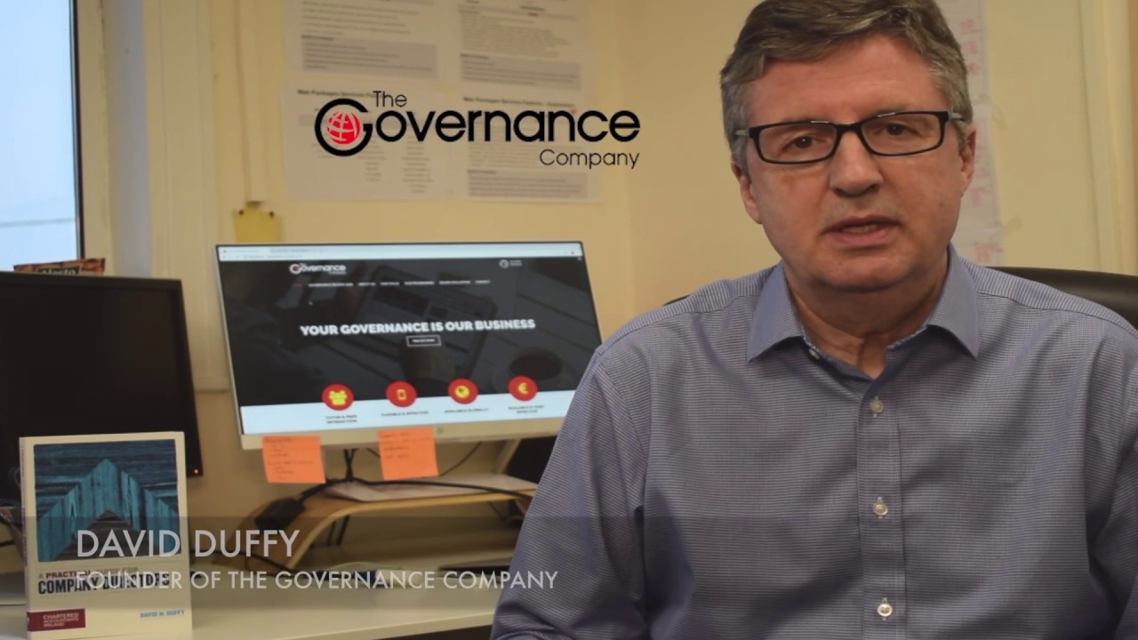 David Duffy, CEO & Founder, The Governance Company - YouTube