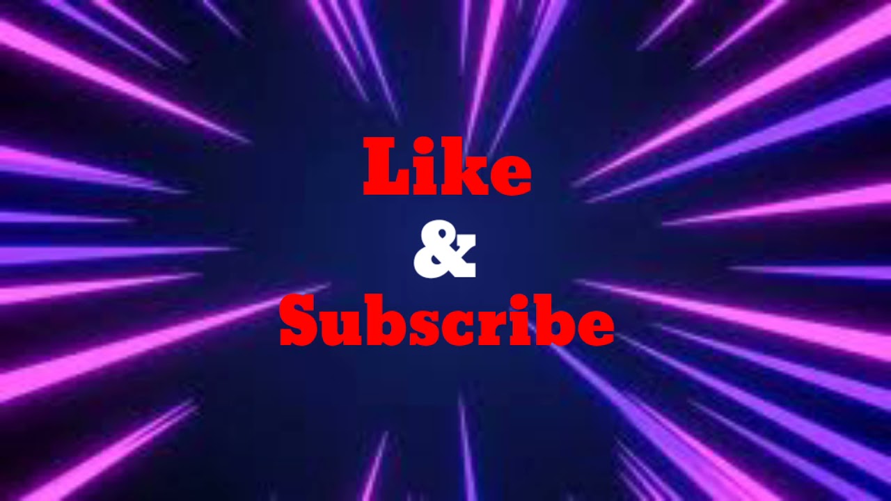 Like and subscribe template | no copyright - YouTube