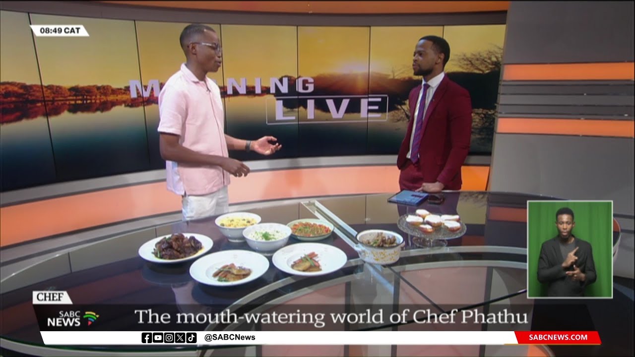 FOOD | Testing our taste buds with Chef Phathutshedzo Makhado - YouTube