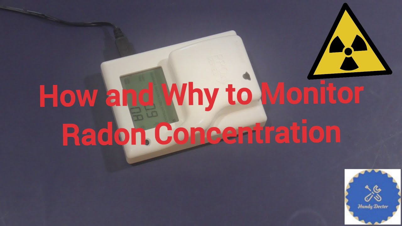 How and why to monitor radon level continuously? Radon detector. Lung ...