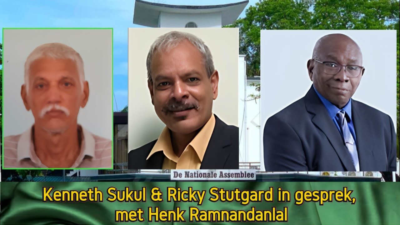 Kenneth Sukul en Ricky Stutgard in gesprek met Henk Ramnandanlal - YouTube