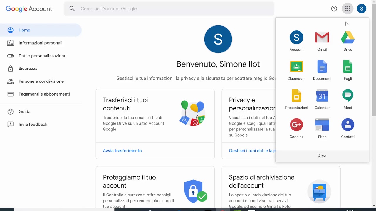 Account e drive in Google Suite for Education - YouTube