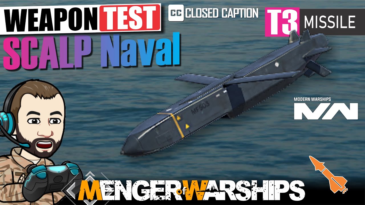 SCALP Naval, teste do míssil Lendário nível 25 | MODERN WARSHIPS ...