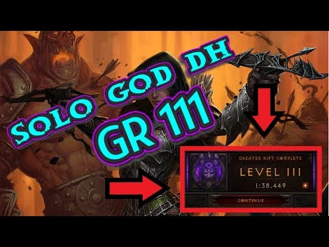 Diablo 3 Season 30 Demon Hunter GR 111 in under 1:39 min Speedfarming ...