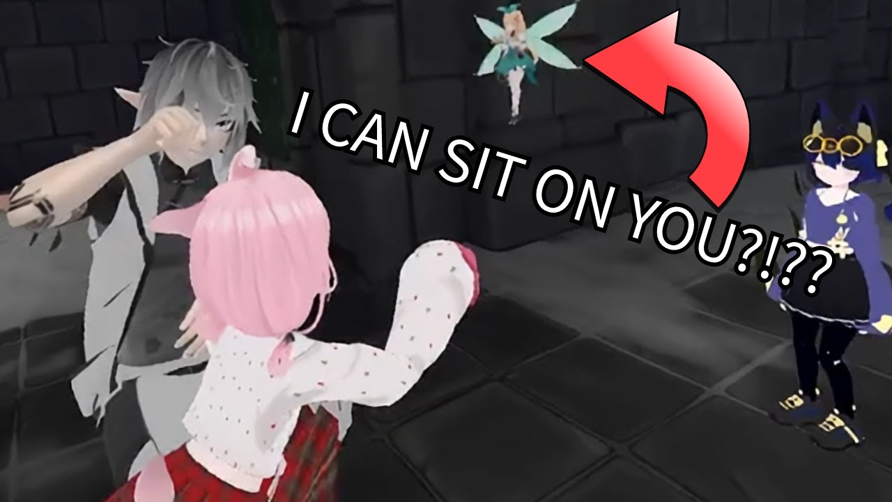 YOU CAN SIT ON ME???!?!? - VrChat - Twitch Clips - YouTube