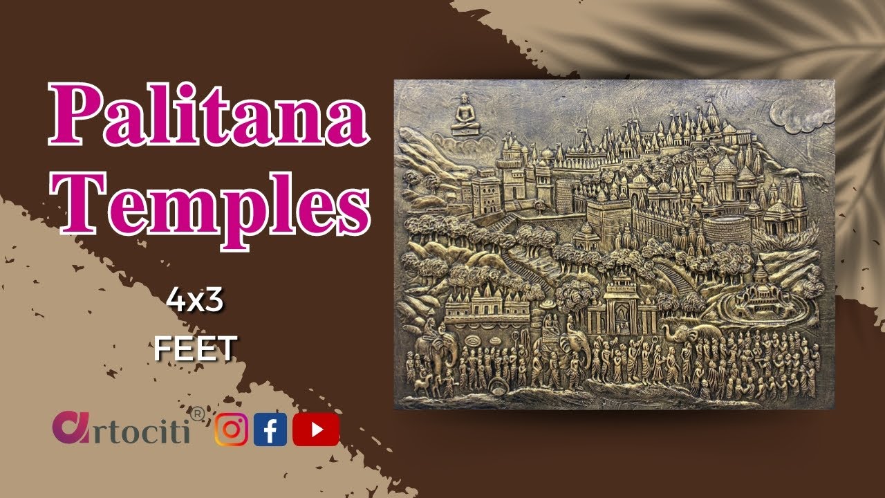 Palitana Shatrunjay Mountain || By Artociti - YouTube