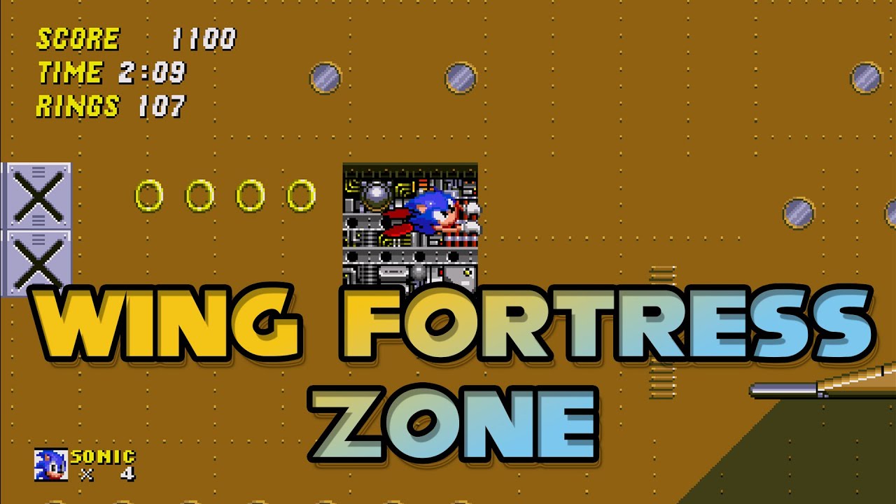 Sonic the Hedgehog 2 - Wing Fortress Zone Remix - YouTube