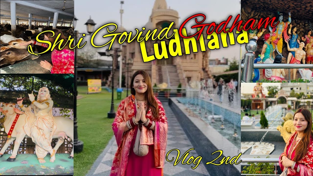 Shri Govind Godham Temple Ludhiana | Gaushala | Hambra Road | Hindu ...