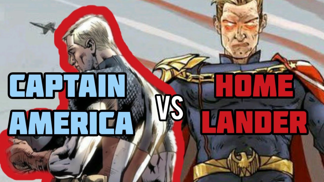 Homelander vs. Captain America (VS. BATTLE) Marvel Comics vs. The Boys ...
