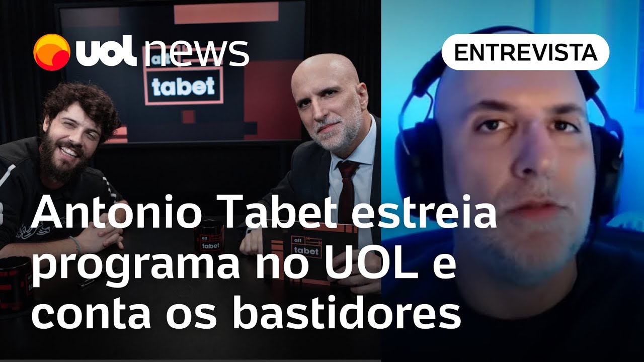 Antonio Tabet fala de estreia do Alt Tabet e conta bastidores de ...