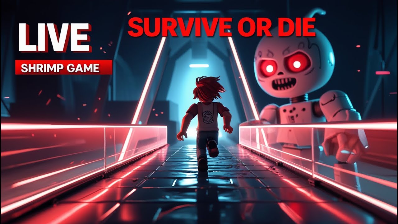 🔥 LIVE: Surviving the Shrimp Game in Roblox. Can We Win? 🦐🎮 - YouTube