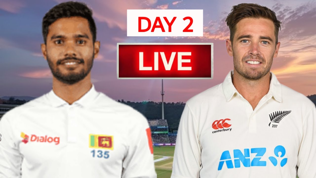 Sri Lanka v New Zealand 2nd Test Live Scores | SL vs NZ 2nd Test Day 2 ...