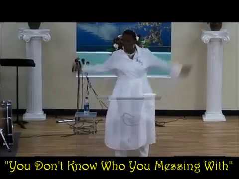 Minister Mary Teasley "You Don't Know Who You Messing With" - YouTube