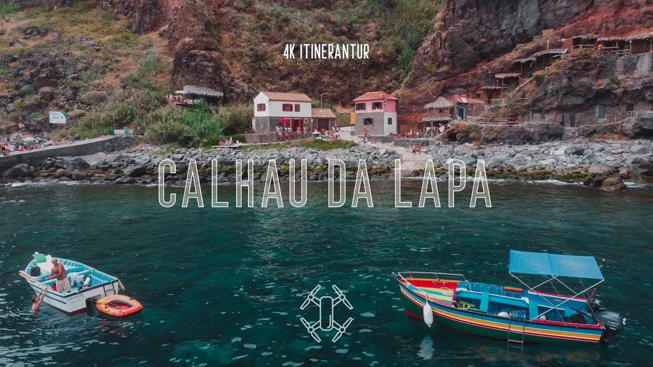 Madeira, Portugal [4K] Calhau da Lapa, Ribeira Brava. Lovely Hidden ...