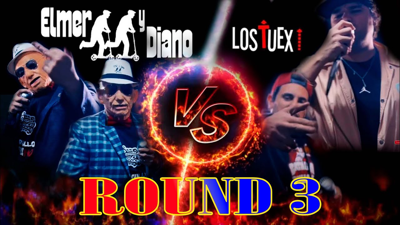 Y llegamos al fina.. ROUND 3 !!Elmer y Diano //Vs// Los Tuexi ...