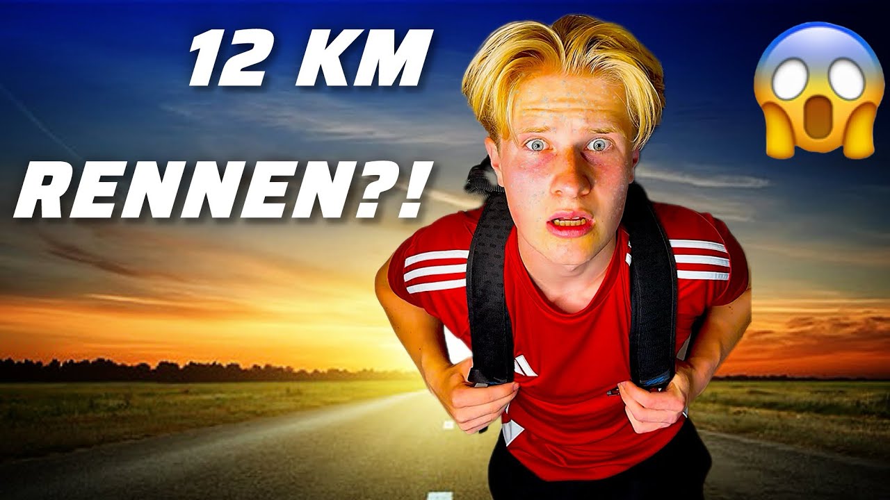 🏃 12KM Naar School RENNEN met Zware Rugtas… WAT?! - YouTube