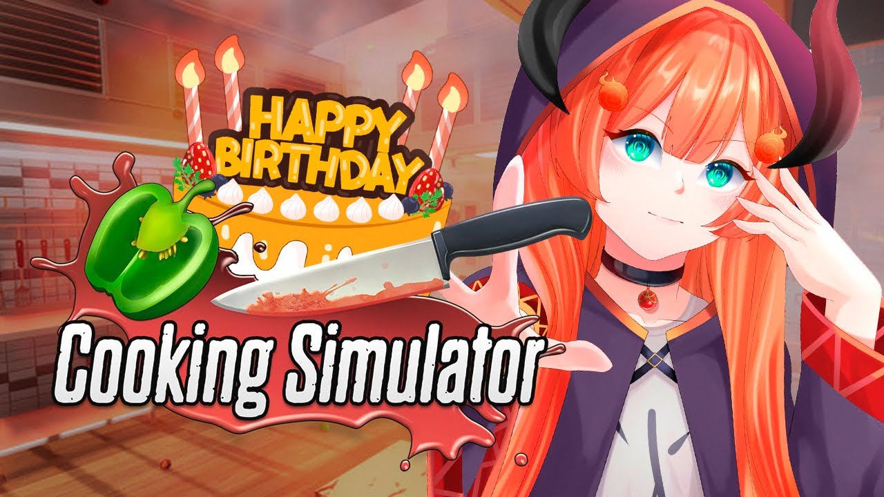 baking the CAKE for #MikiDAY2024 🔥 Cooking Simulator【MIKI HITSUGI ...
