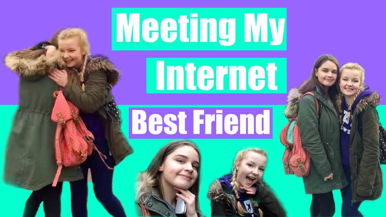 Meeting My Internet Best Friend | JustJas - YouTube