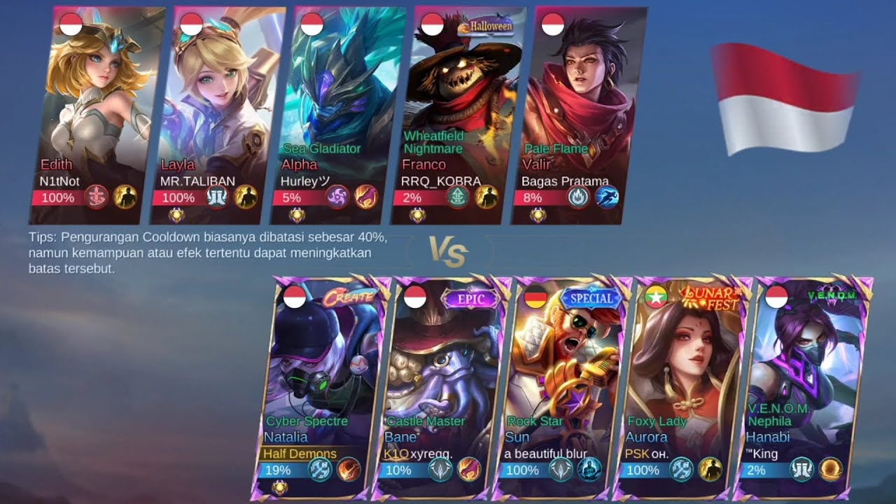 SOLO RANK KE 146 SEASON 34 TIER MYTHIC | HERO NATALIA | MOBILE LEGENDS ...