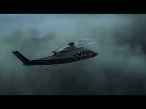 2020 Kobe Bryant Helicopter Crash in Calabasas - Crash Animation