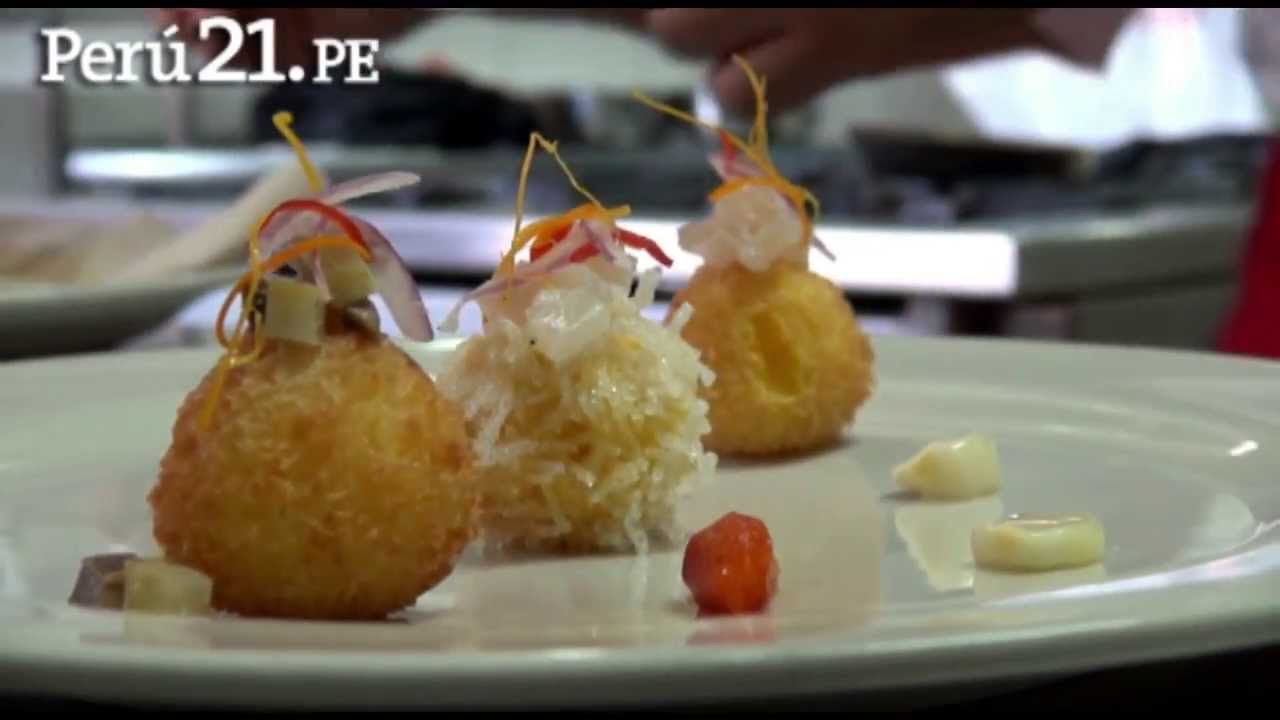CHEF en 1 minuto: ¿Cómo hacer causitas crocantes coronadas de cebiche ...