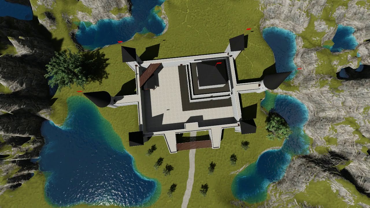 Medieval Village | Castle no.3 - 3D Models - Revit/Blender - YouTube