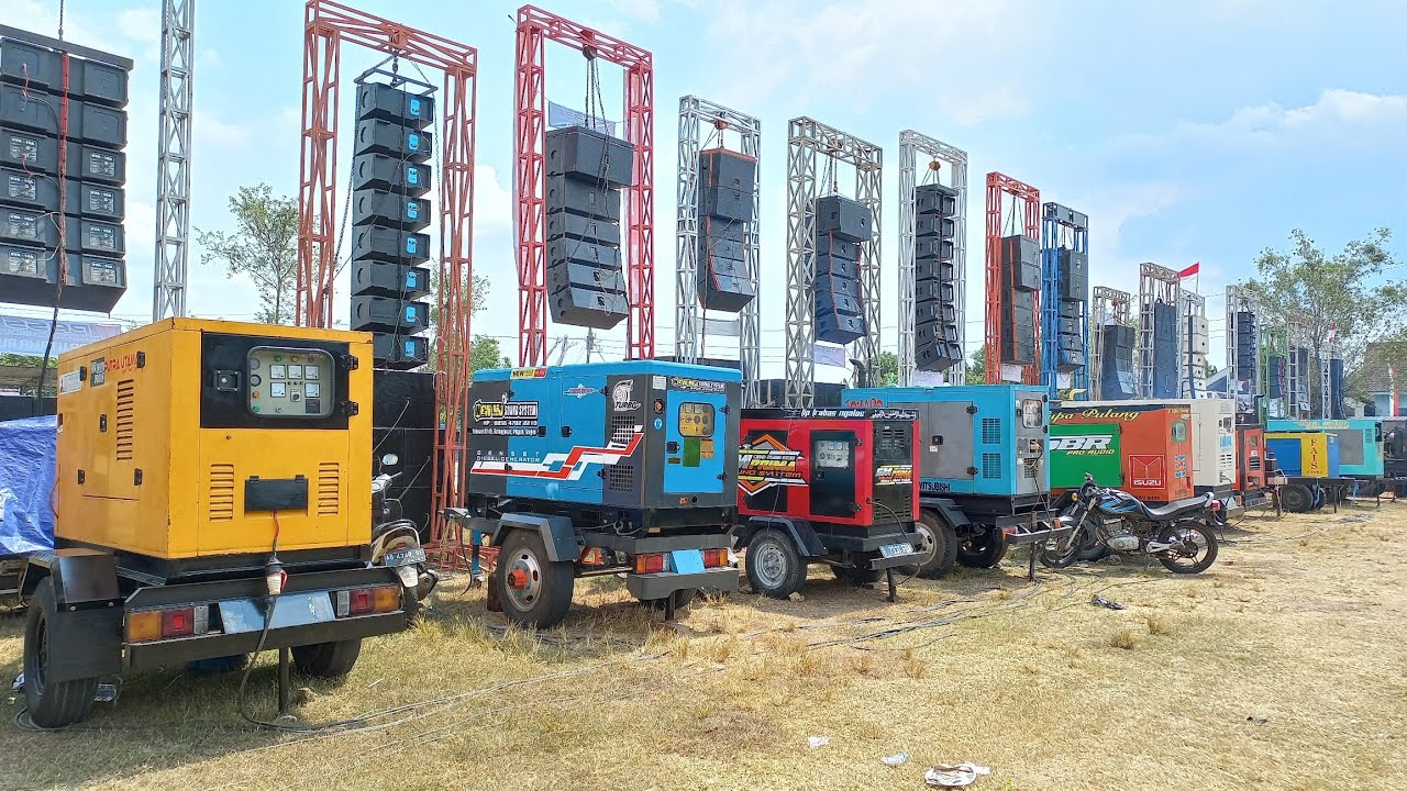 Genset dan Diesel Parade Sound System Pass (Paguyuban Audio Sound ...