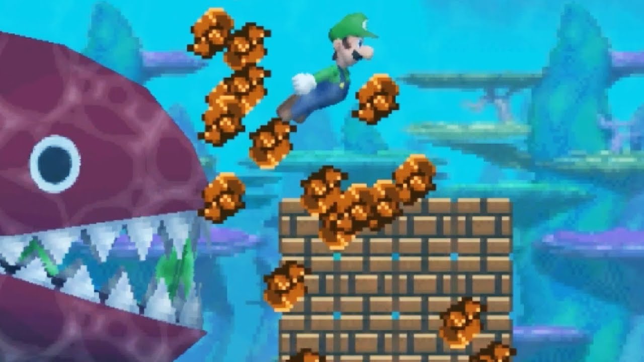 New Super Mario Bros. U DS Walkthrough - World 6 Part 2 [100%] - YouTube