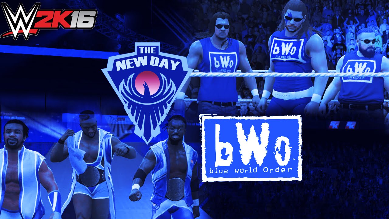 WWE 2K16 - New Day vs bWo (PS4/XBOX ONE) - YouTube