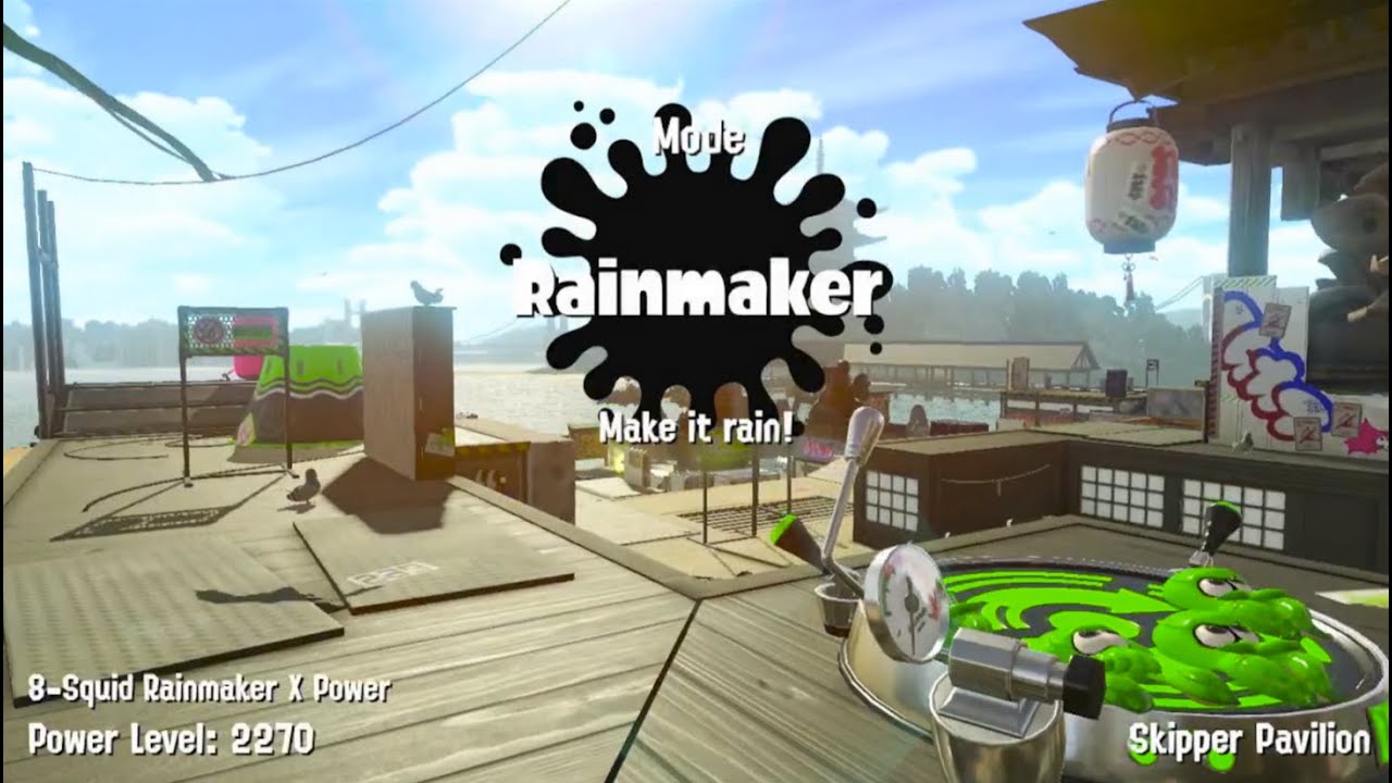 Just More Gameplay of Nautilus 79 - Splatoon 2 | X-rank (RainMaker ...