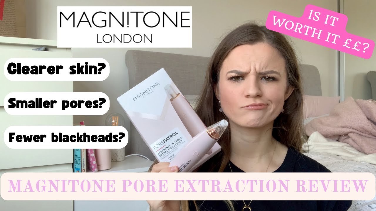 MAGNITONE Pore Extraction System Review | At-home Microdermabrasion ...