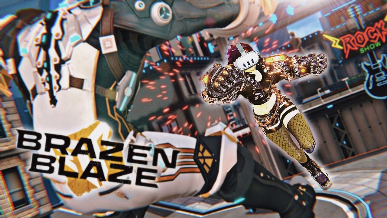 BRAZEN BLAZE VR SHOOTER IS INSANE !! - YouTube
