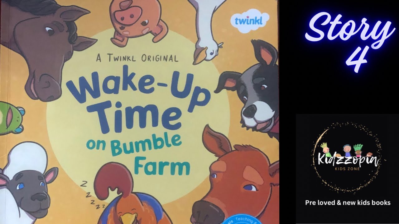Wake Up Time on Bumble Farm | read aloud books for kids - YouTube