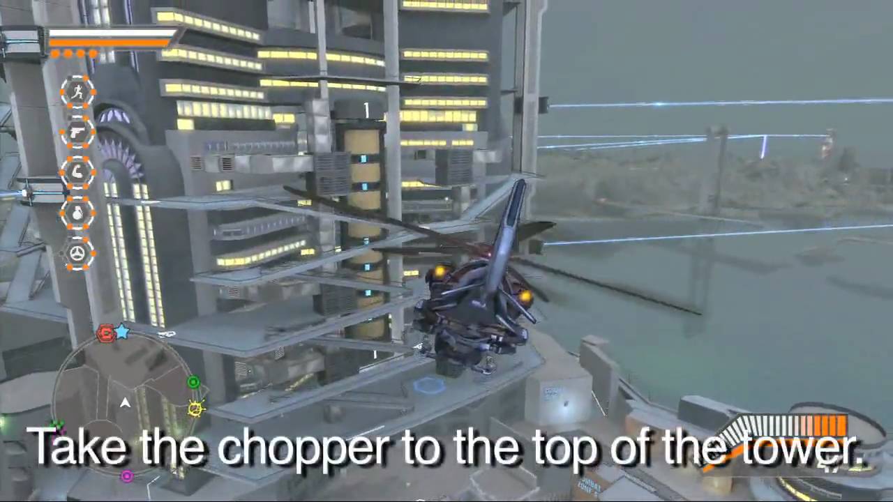 Crackdown 2 Agency Tower Glide Suit Challenge Guide - YouTube