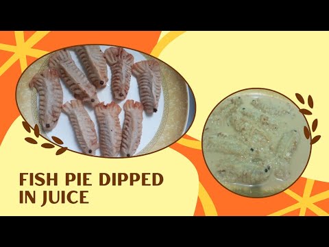 Fish pita dipped in great gravy. Yummy fish pita made with dates pulp ...