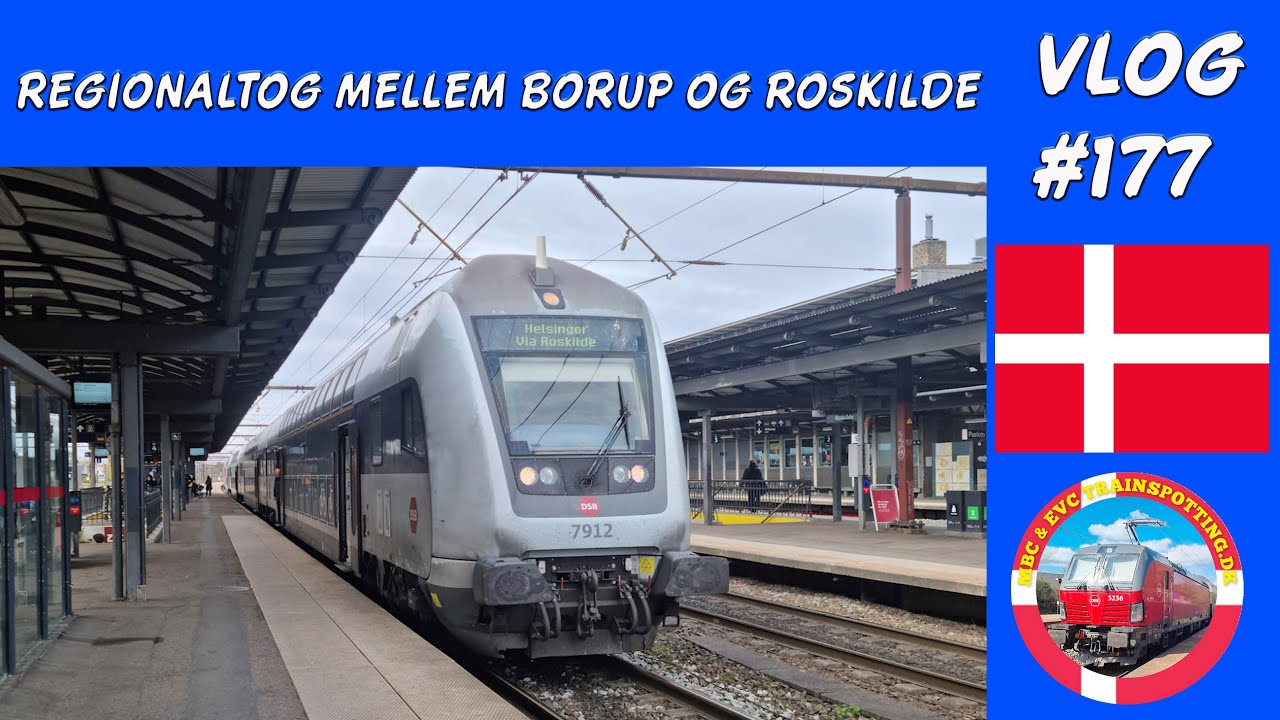 Regionaltog mellem Borup og Roskilde | Trip report | Vlog 177 - YouTube