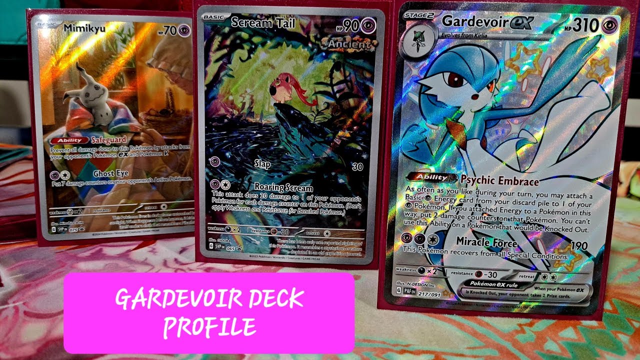 POKEMON TCG // GARDEVOIR DECK PROFILE // JANUARY 2025 - YouTube