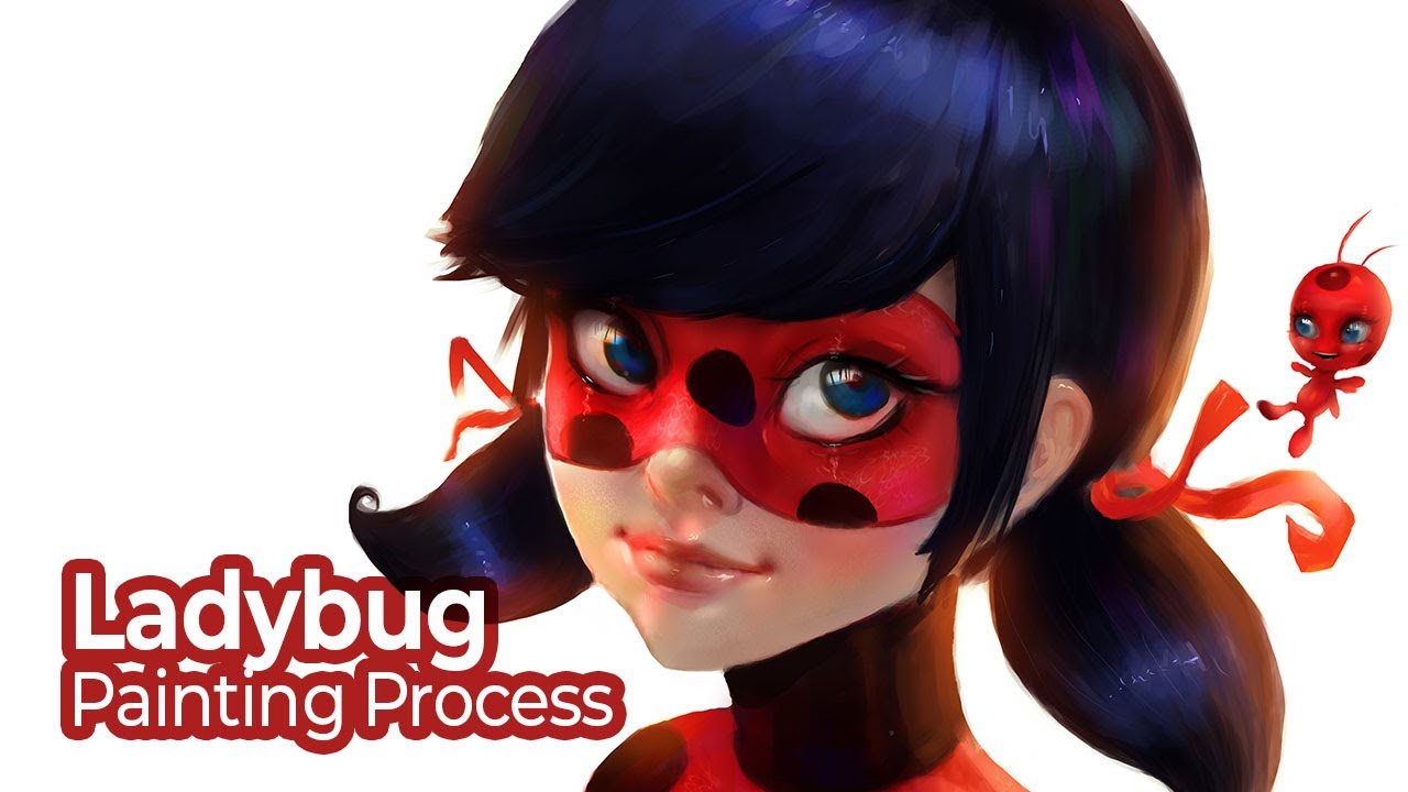 【Speed painting】 Miraculous Ladybug | Chryssv Streams - YouTube